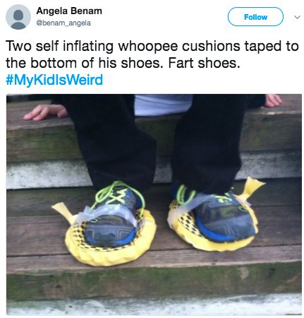 Fart Shoes | Deep Fried Bits